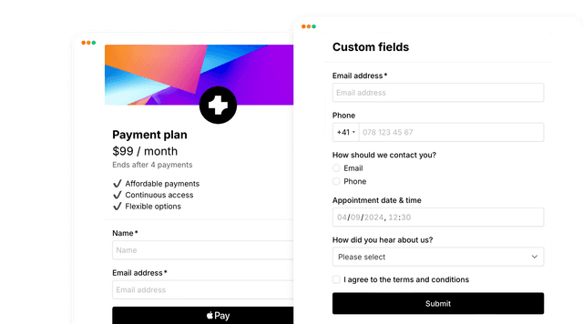 Checkout page builder - Checkout Page