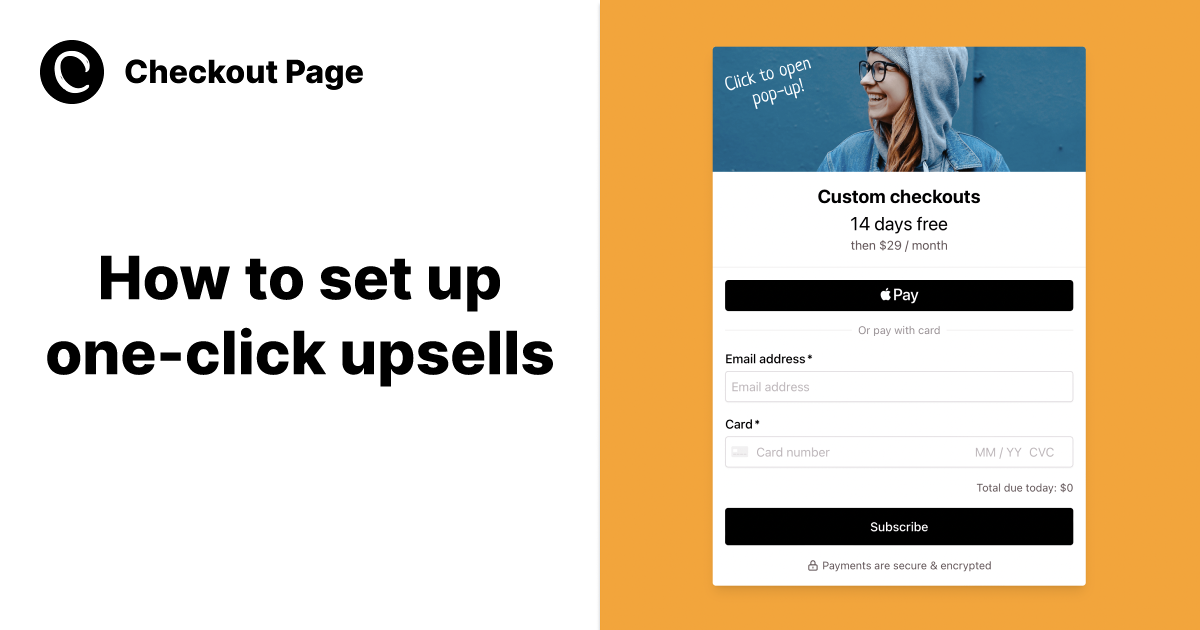 How to set up one-click upsells - Checkout Page Help